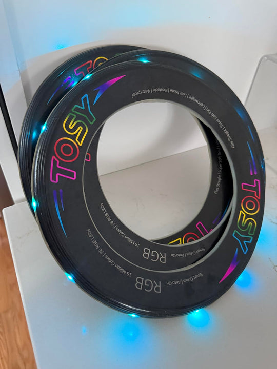 TOSY® Flying Ring – LED Light-Up Ring for Night Play