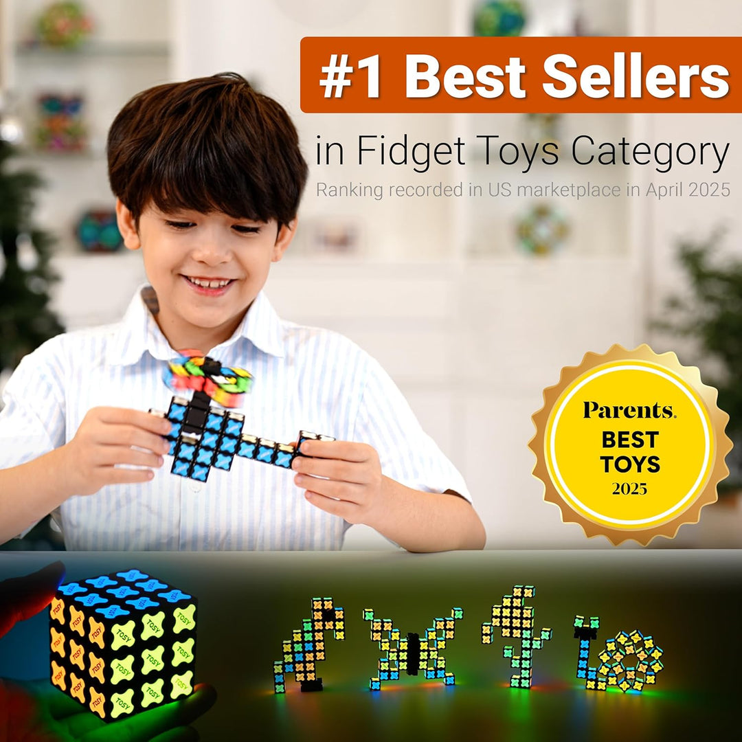 TOSY Official Store | Award-Winning Light-Up Discs & Magnetic Puzzles