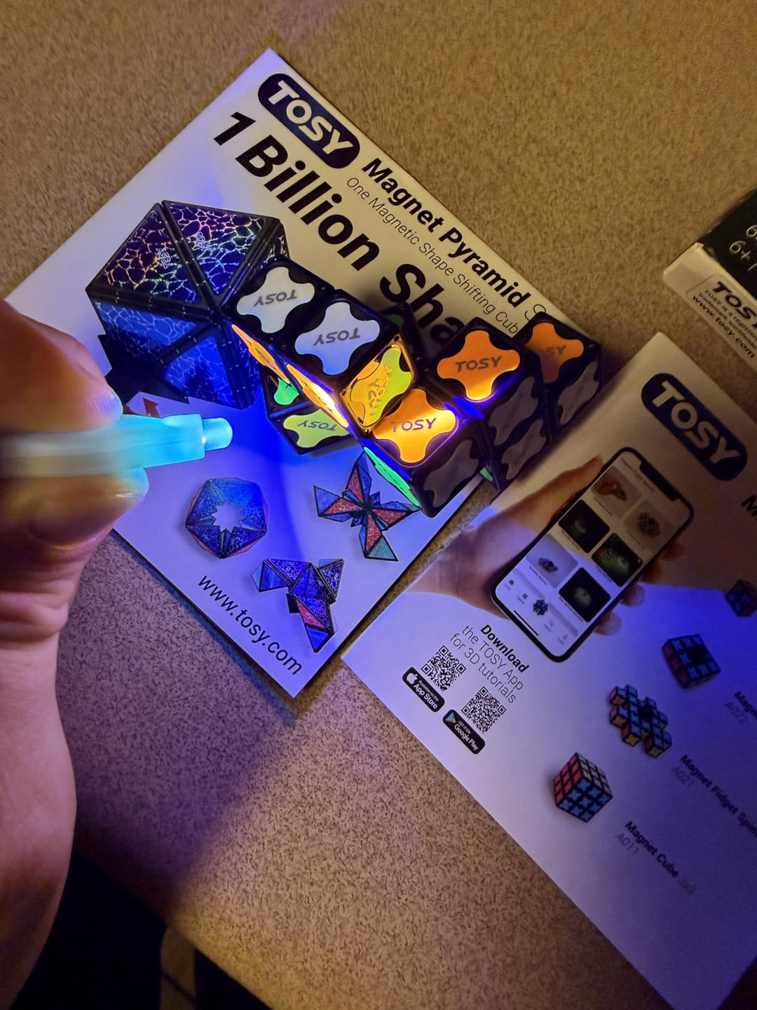 TOSY® Magnet Cube – Magnetic Puzzle Toy for Kids & Adults